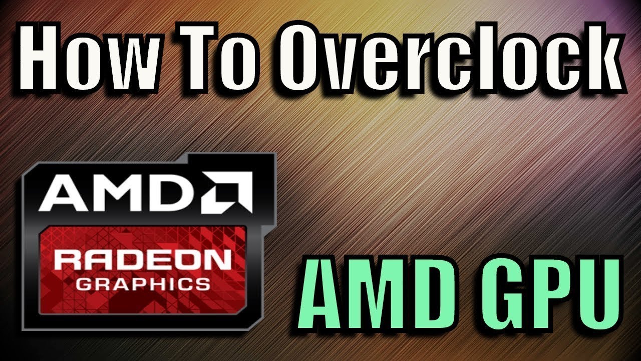 How To Overclock Your GPU - The Ultimate Easy Guide 2020 - YouTube