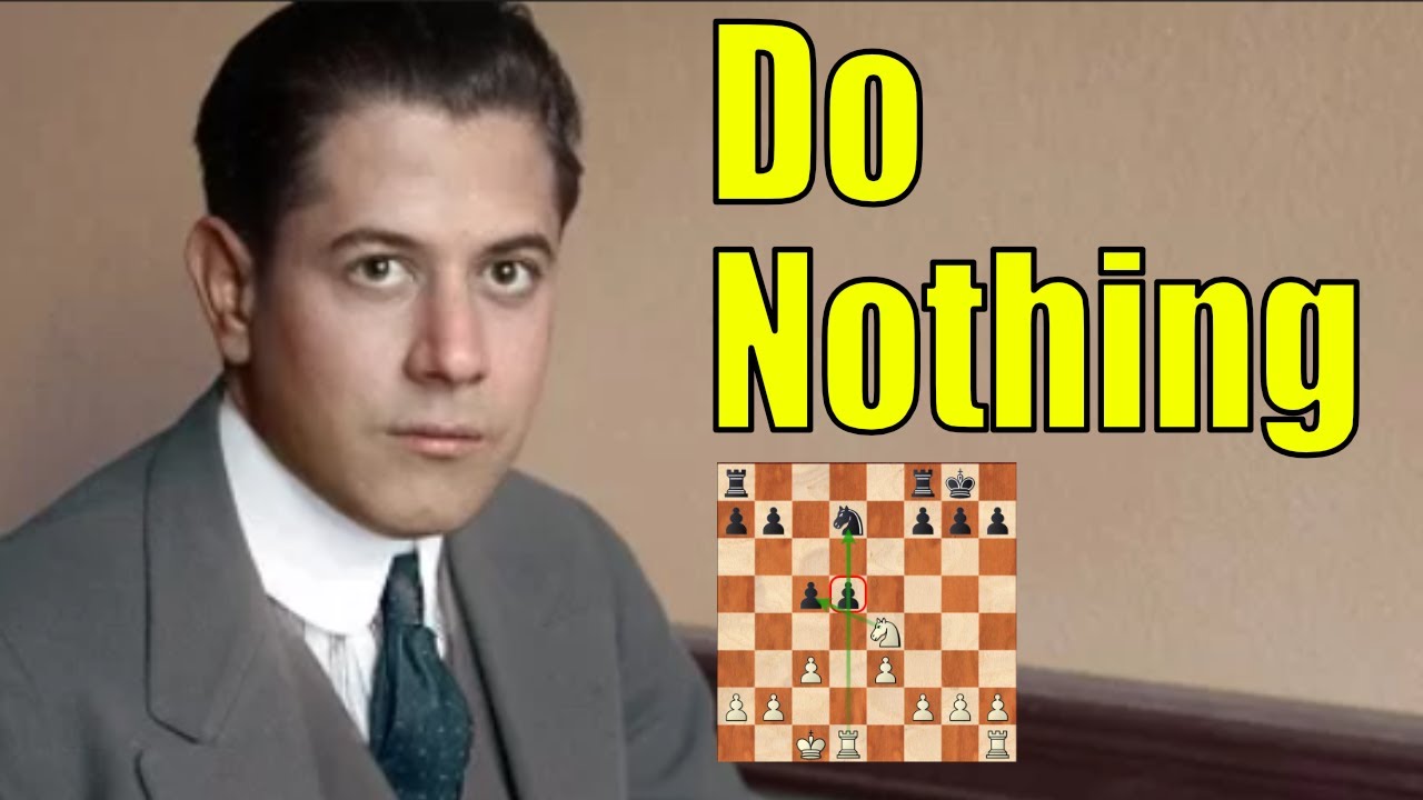 Capablanca Uses the EASIEST Chess Strategy Ever! - YouTube