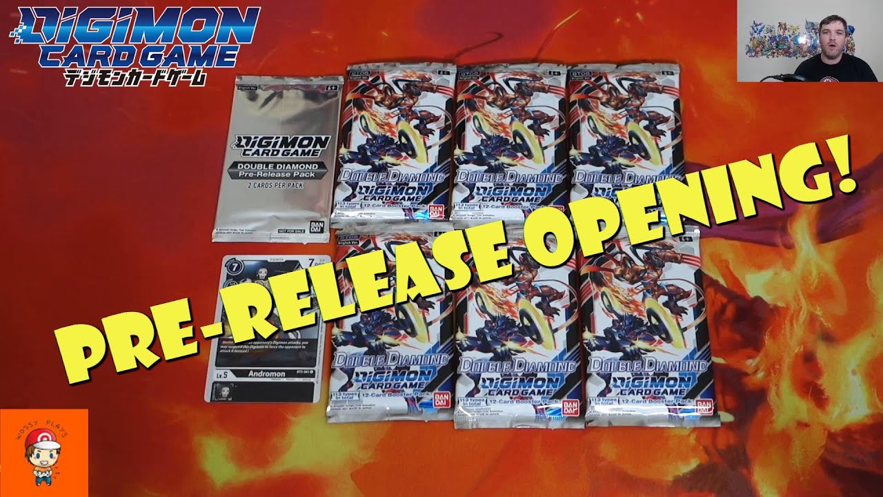 BT6 Double Diamond PreRelease Kit Opening - Actually Nuts! (Digimon TCG ...