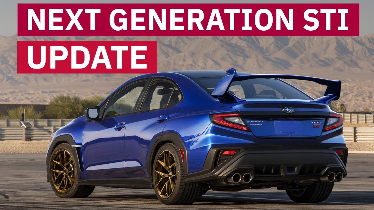 Next Generation Subaru WRX STI Update... - YouTube