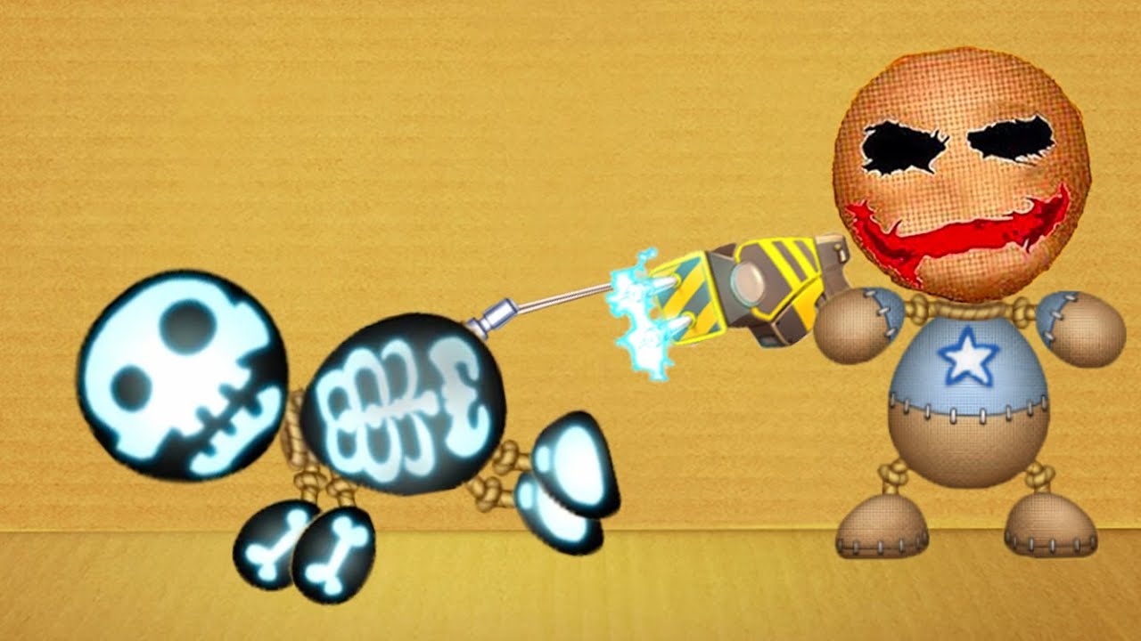 SCARY Taser VS The Buddy - Kick The Buddy - YouTube