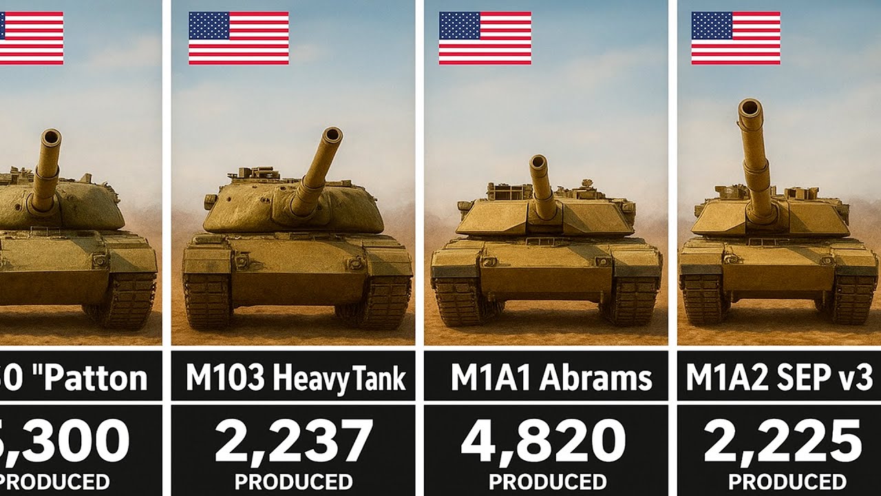 Evolution of American Tanks | From WWII Legends to Future Warfar - YouTube