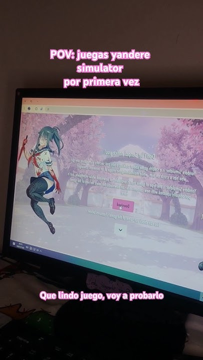 POV juegas yandere simulator por primera vez 💀 #yanderesimulator - YouTube