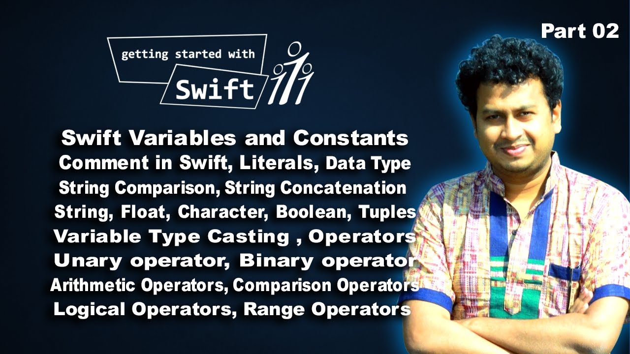 2 Getting Started With Swift Swift Variables And Constants Data Type 4327