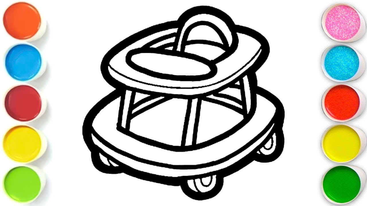 Walker Drawing, Painting & Coloring For Kids and Toddlers_ Child Art ...