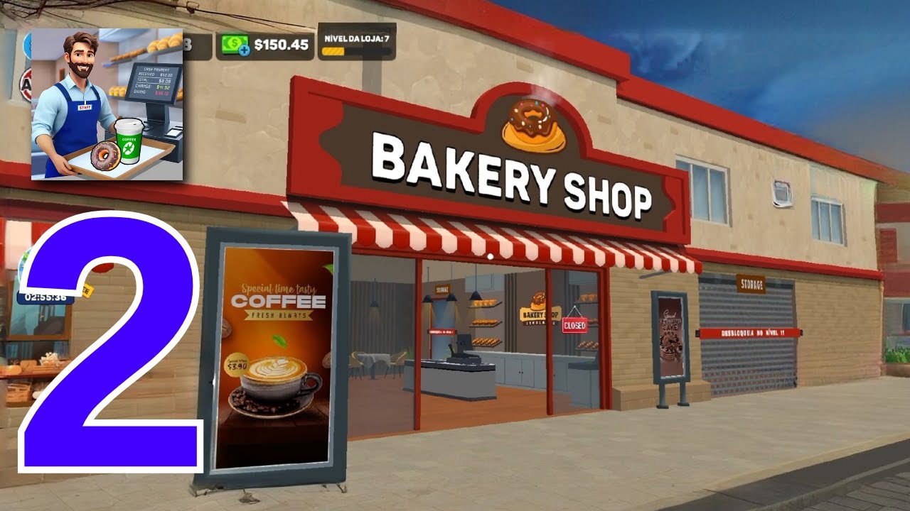 Bakery Supermart Simulator - Gameplay Android Walkthrough parte2 Dia 4 ...