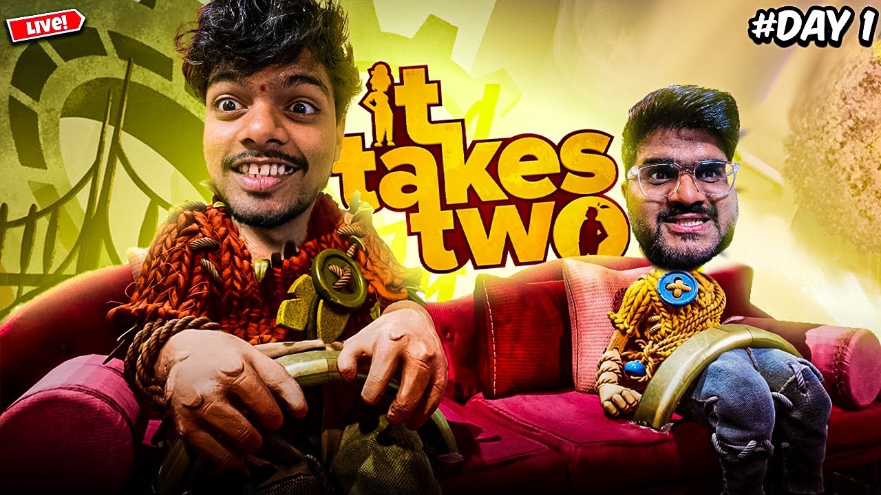 "Ek Game, Do Idiots, Aur Bahut Sara Drama! 😂🎮 | It Takes Two" || # ...