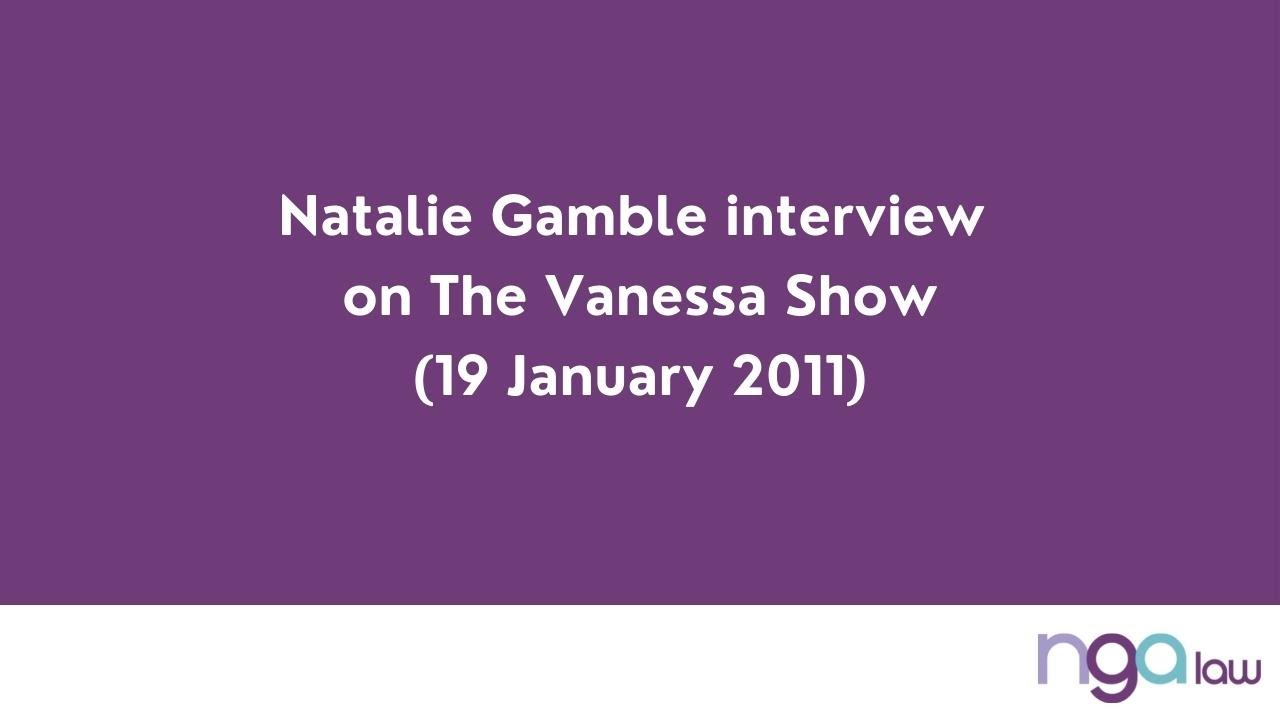 Natalie Gamble interview on The Vanessa Show - 19 January 2011 - YouTube