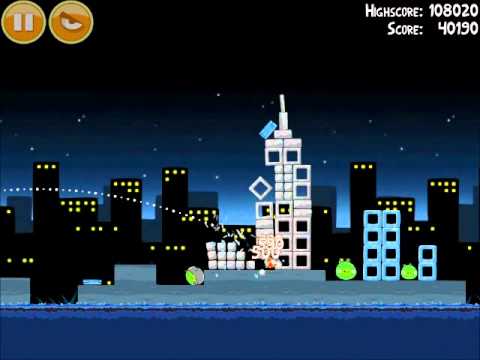 Official Angry Birds Walkthrough Danger Above 7-1 - YouTube