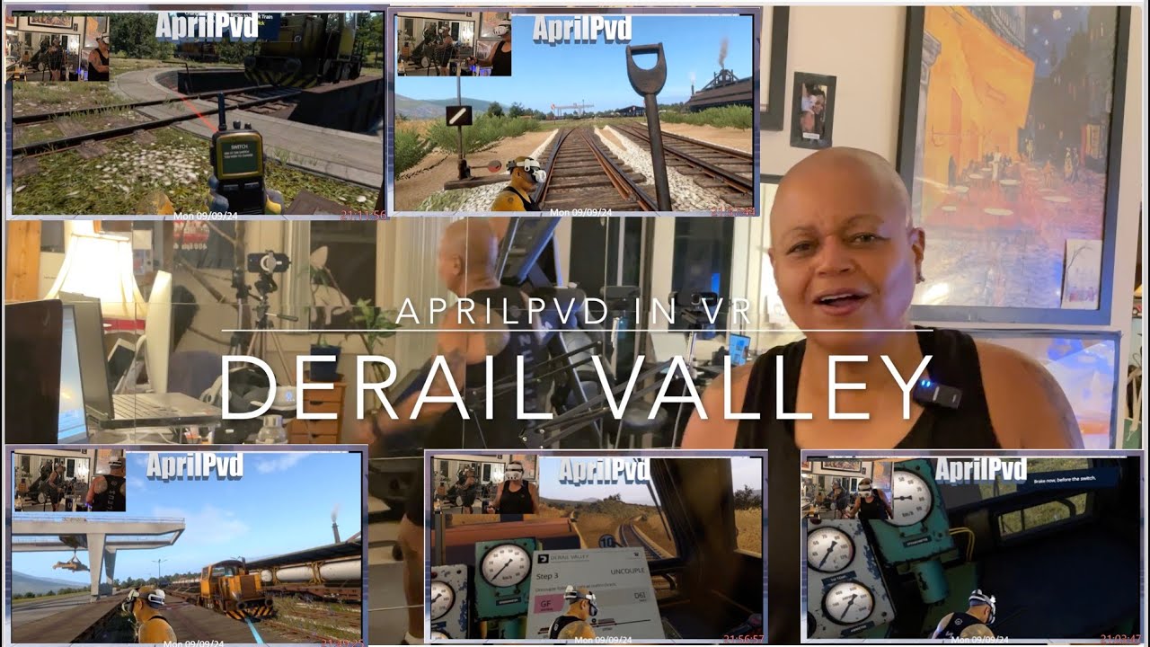 AprilPvd in VR: DeRail Valley, I'm an Engineer! - YouTube