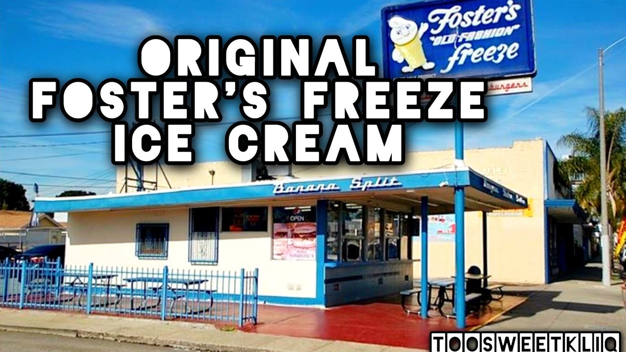 Visiting the ORIGINAL Foster's Freeze Ice Cream Location in Los Angeles ...