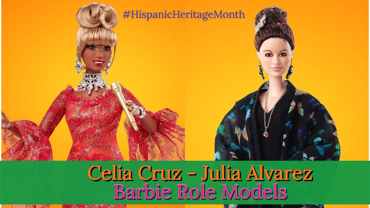 2021🎙CELIA CRUZ-JULIA ALVAREZ ☀️ BARBIE INSPIRING WOMEN👗 Barbie ...