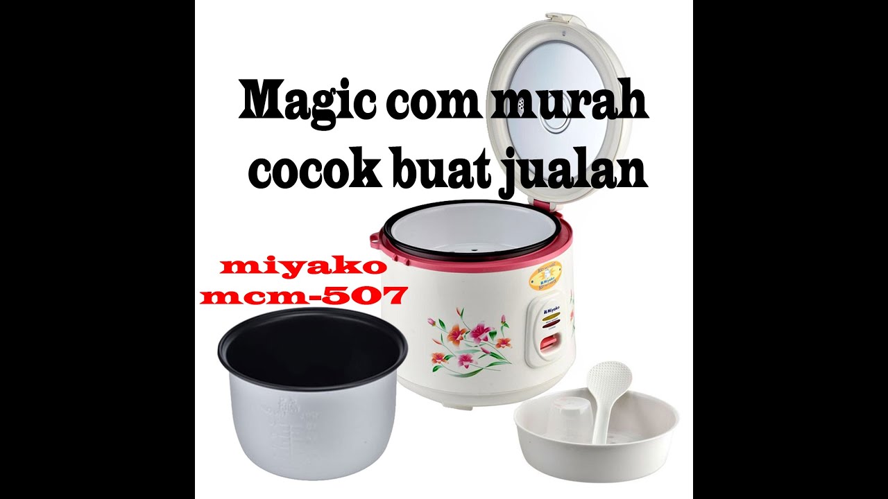 unboxing miyako mcm 507 magic com 1,8 liter murah awet cocok buat rumah ...