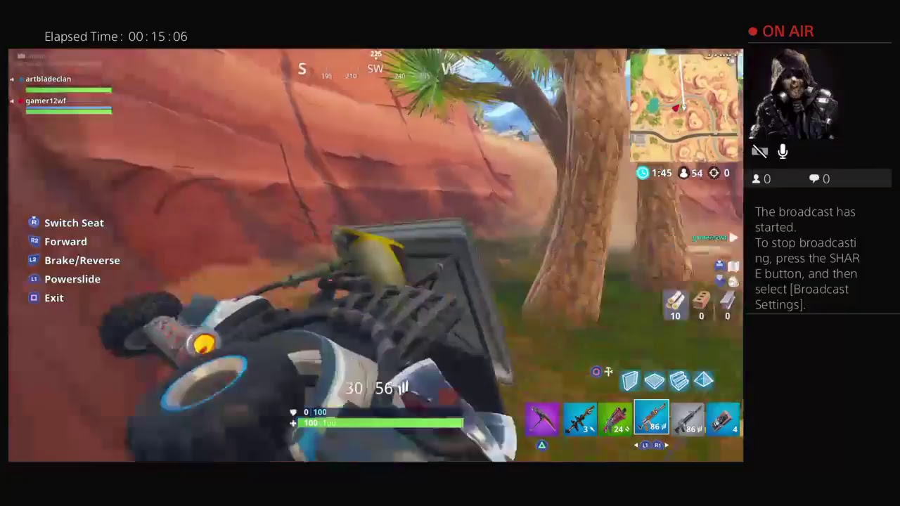 FORTNITE : playing with gon gon - YouTube