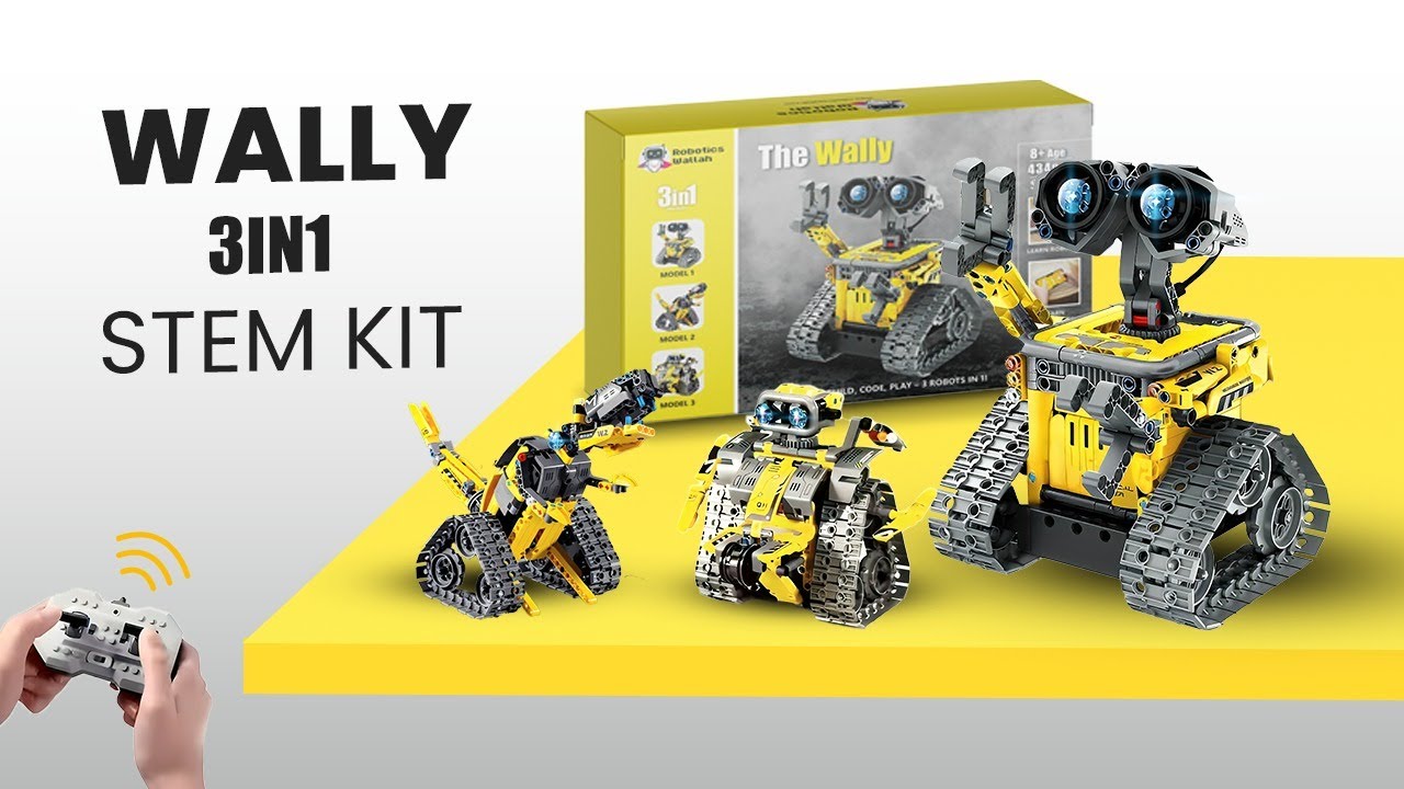 WALLY 3 in 1 STEM Kit by Robotics Wallah (Sparklers) | Learn Robotics and Programming with Fun ...