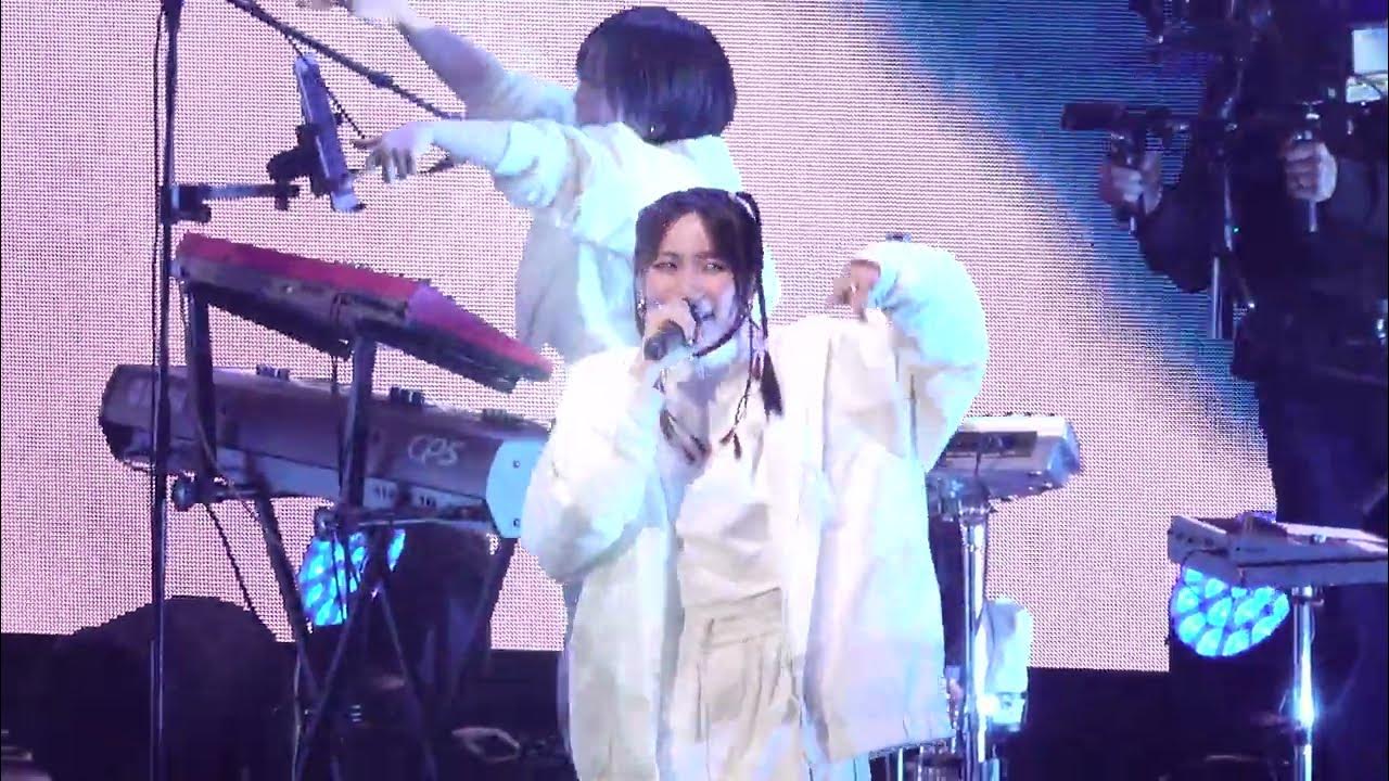 4k 群青군청 Yoasobi요아소비 韓国 Asia Tour 2023 2024 231217 고려대 화정체육관 Live 직캠 Youtube