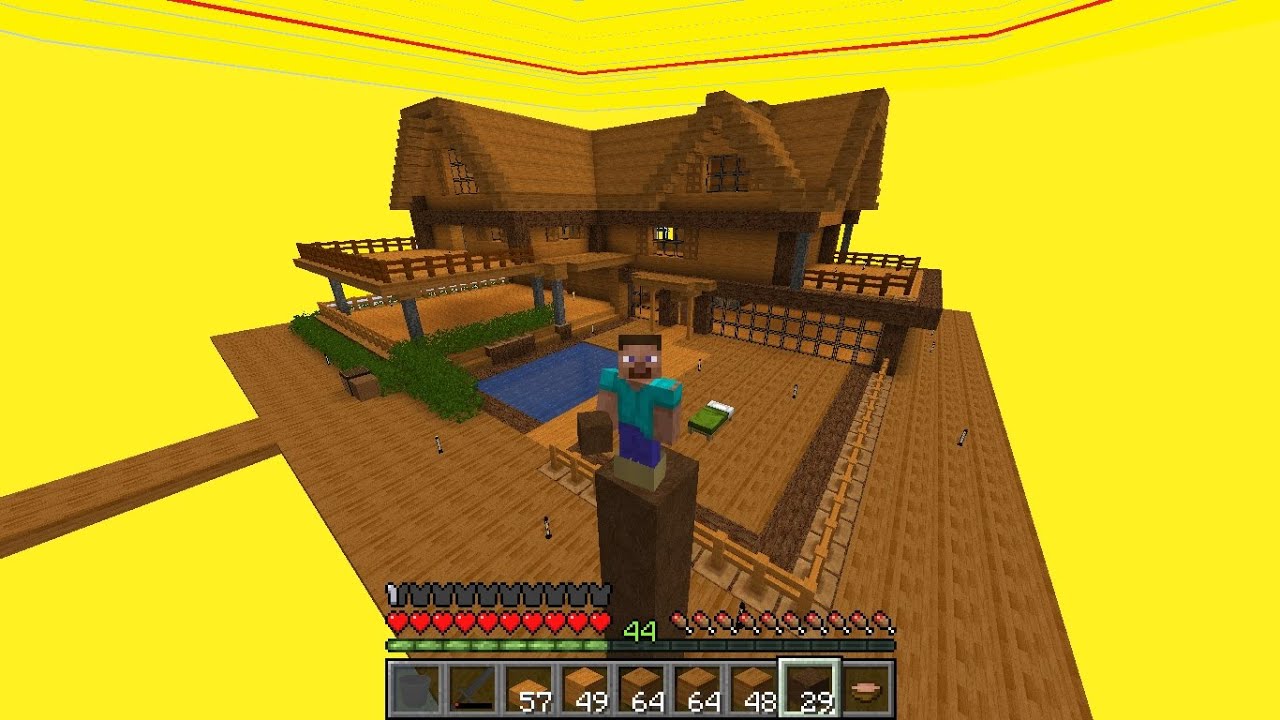 FINALLY Completed my Millionaire House.. ️ ️ | MINECRAFT ONE BLOCK EP 9 ...