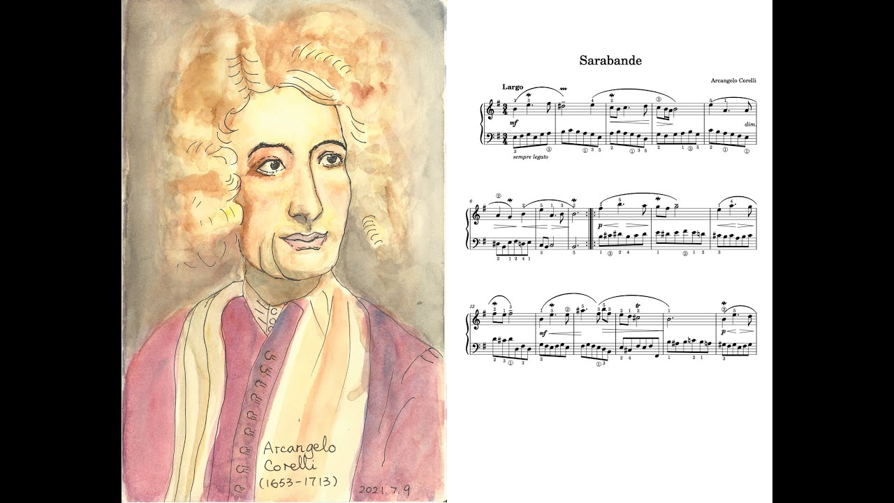 [EC2MV17 010] Sarabande (in E Minor), Arcangelo Corelli - YouTube