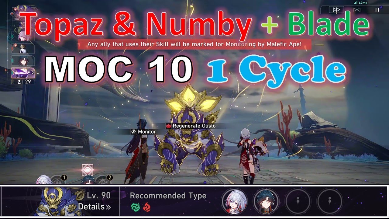 Topaz & Numby + Blade MOC 10 1 Cycle (with Builds) - YouTube