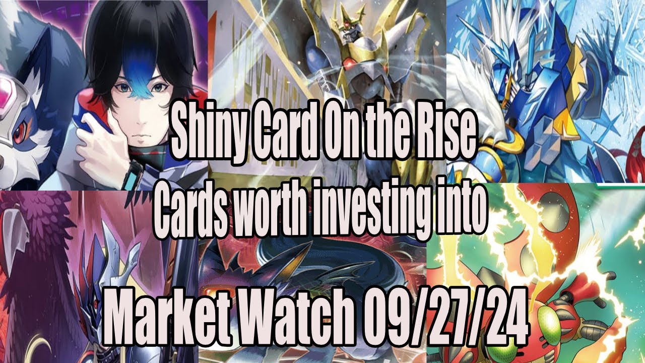 Shiny Cards on the Rise! Cards worth Investing into! | Digimon Market ...