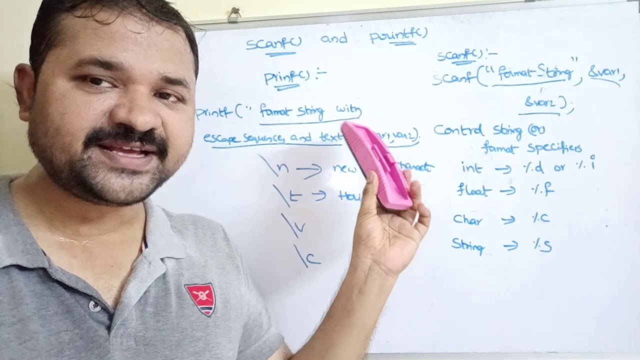 Printf And Scanf Functions In C Language YouTube Printf And Scanf Functions In C Language YouTube