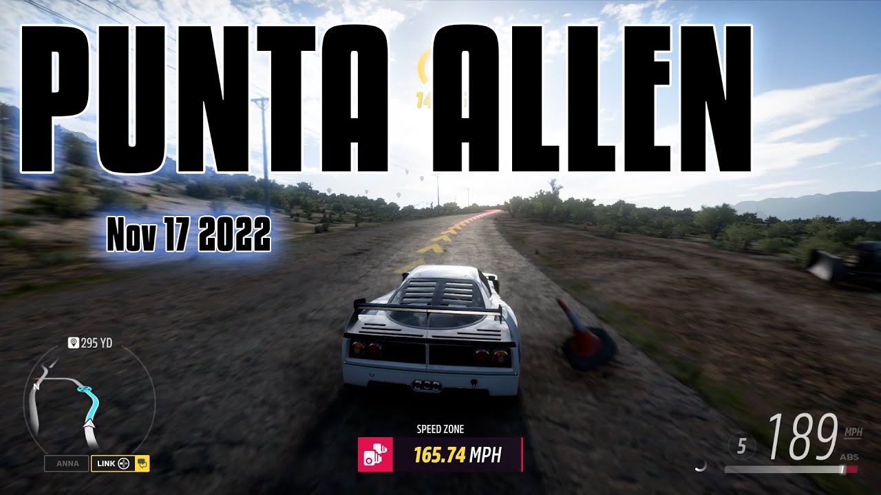Forza Horizon 5 Punta Allen Speed Zone Weekly Challenge - How To (Nov ...