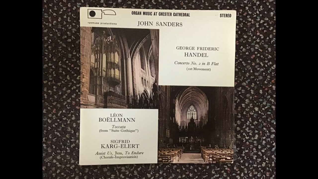 Organ Music at Chester Cathedral played by John Sanders - YouTube