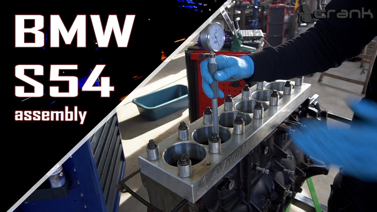 BMW S54 Cylinder Block Assembly - YouTube