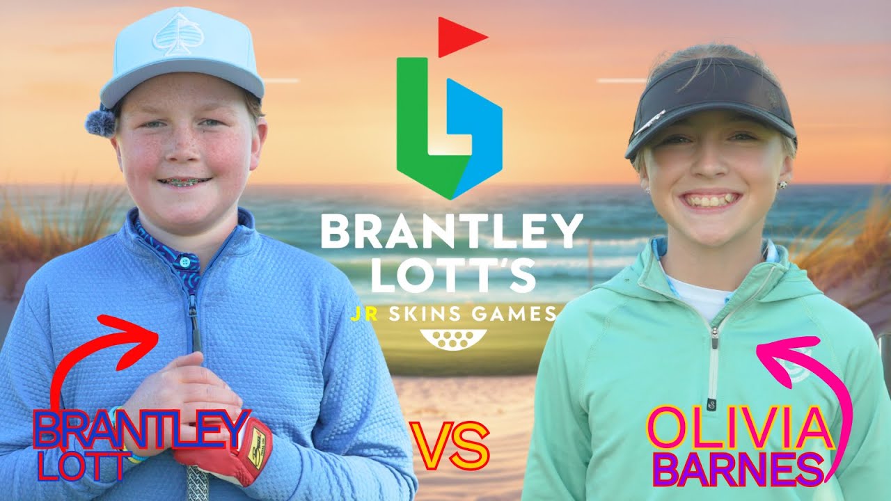 Top Ranked Junior Golfers Skins Match. Brantley Lott, Olivia Barnes ...