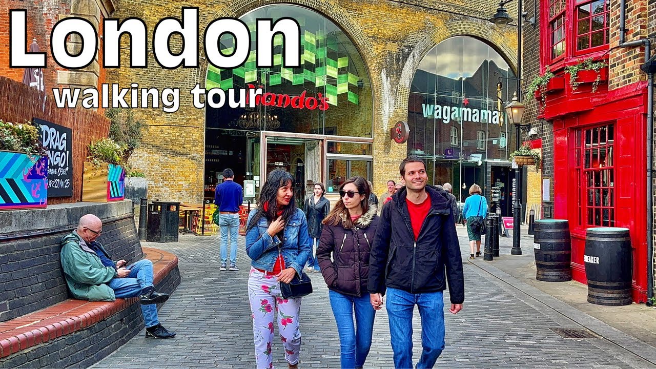 London City Walking Tour | 4K HDR Virtual Walk around the Riverside ...