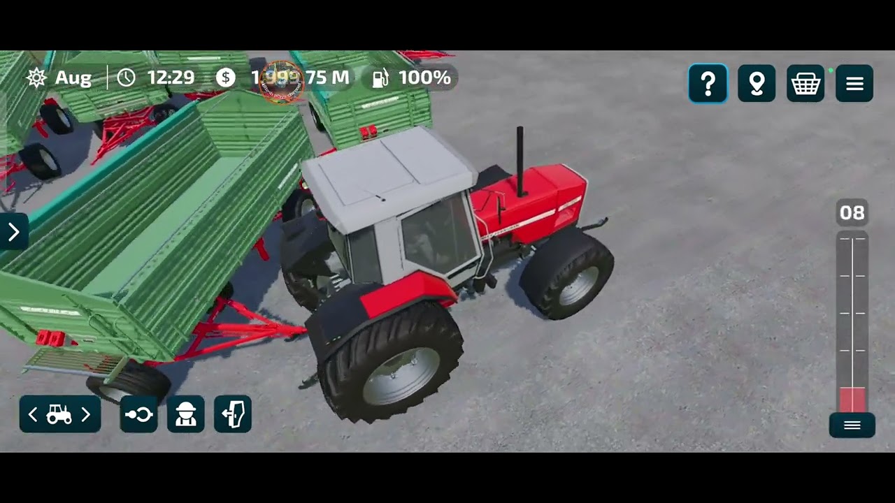 farming simuletor 23 game me trolly train kisse banaye part 7 - YouTube