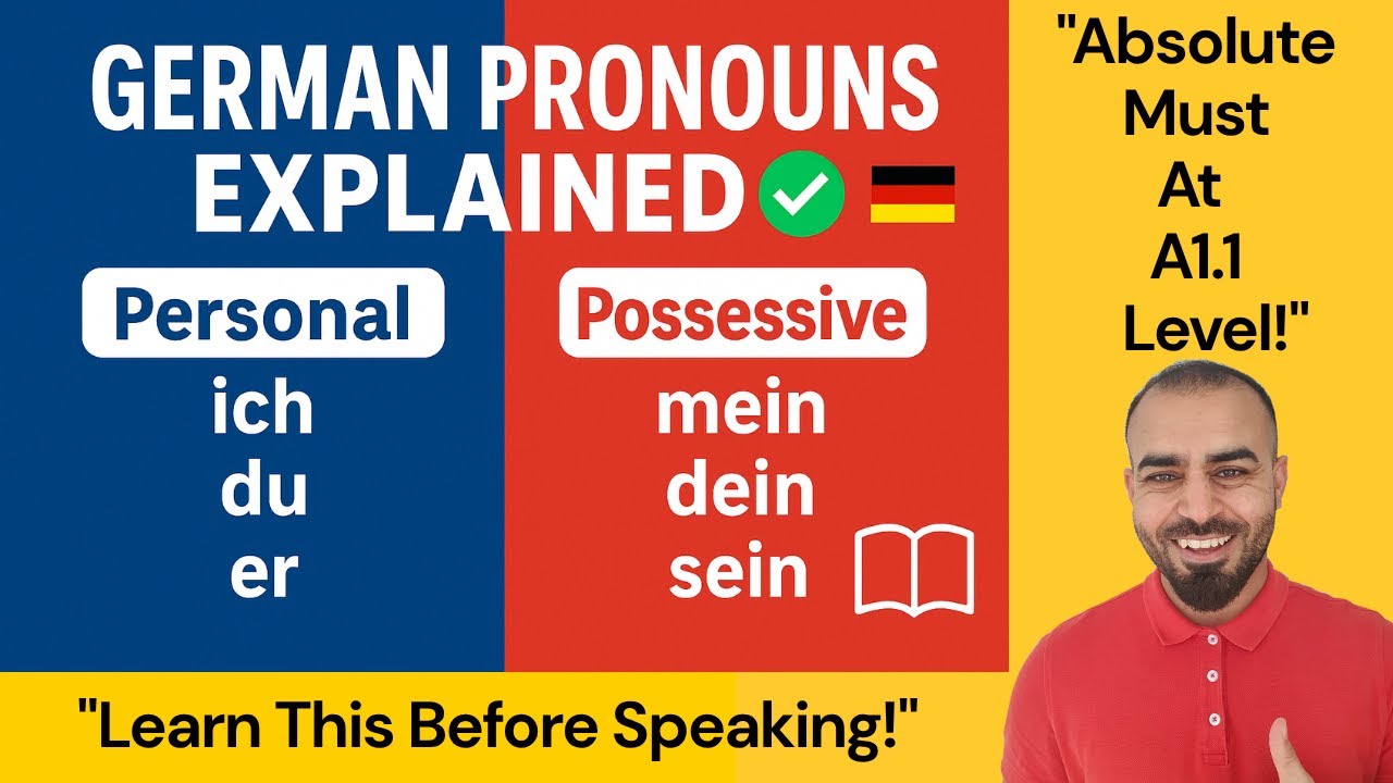 Deutschkurs Lektion 10 A1.1 – German Pronouns Explained! (Personal ...