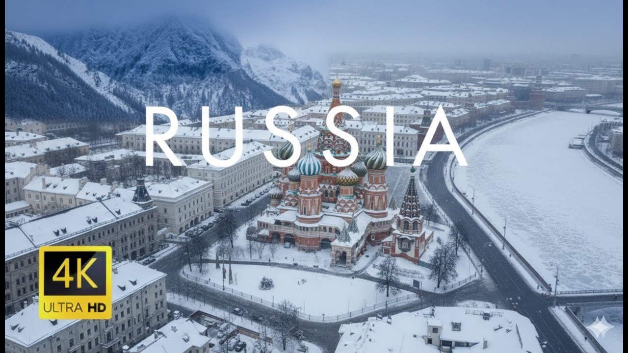 Russia 4K Ultra HD WorldScape Relaxation Film with Calming Music - YouTube