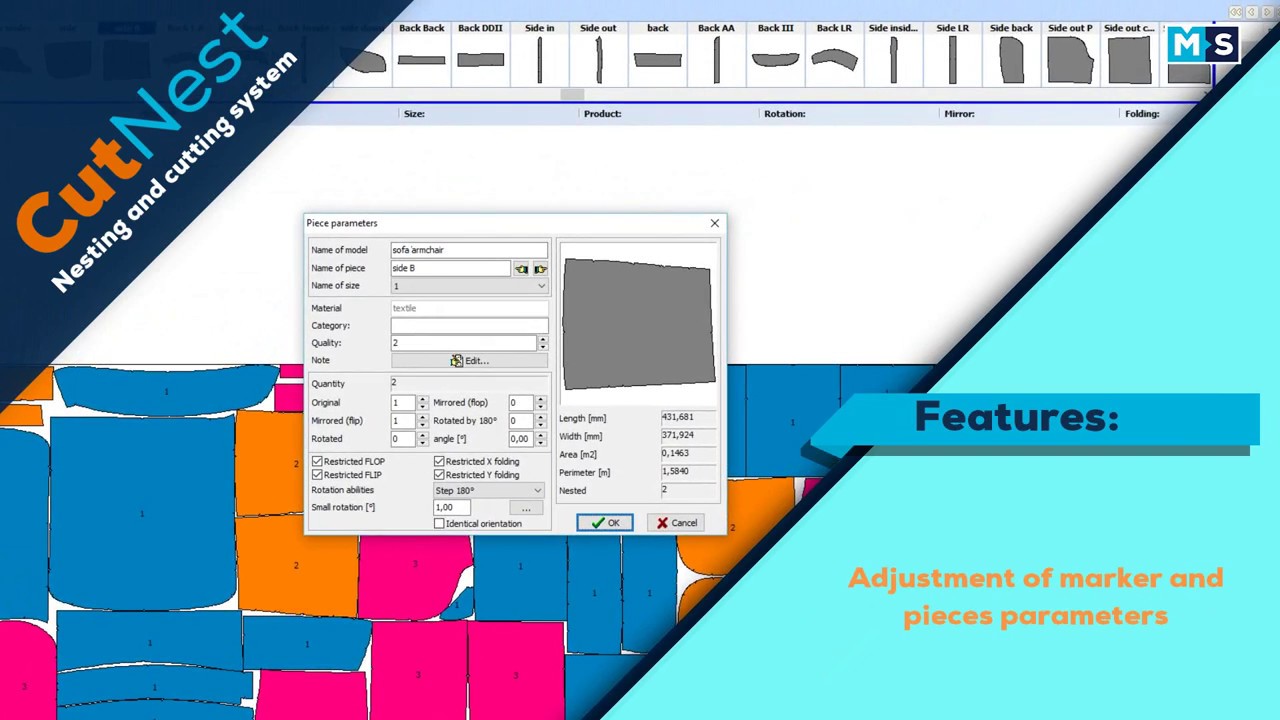 CutNest - nesting and cutting system - YouTube