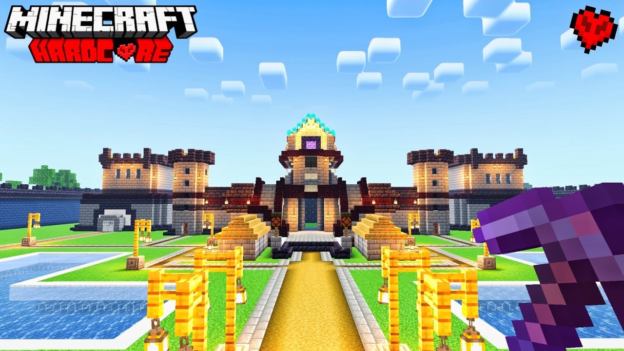 I Built "Techno Gamerz’s" Castle in Minecraft Hardcore || Minecraft ...