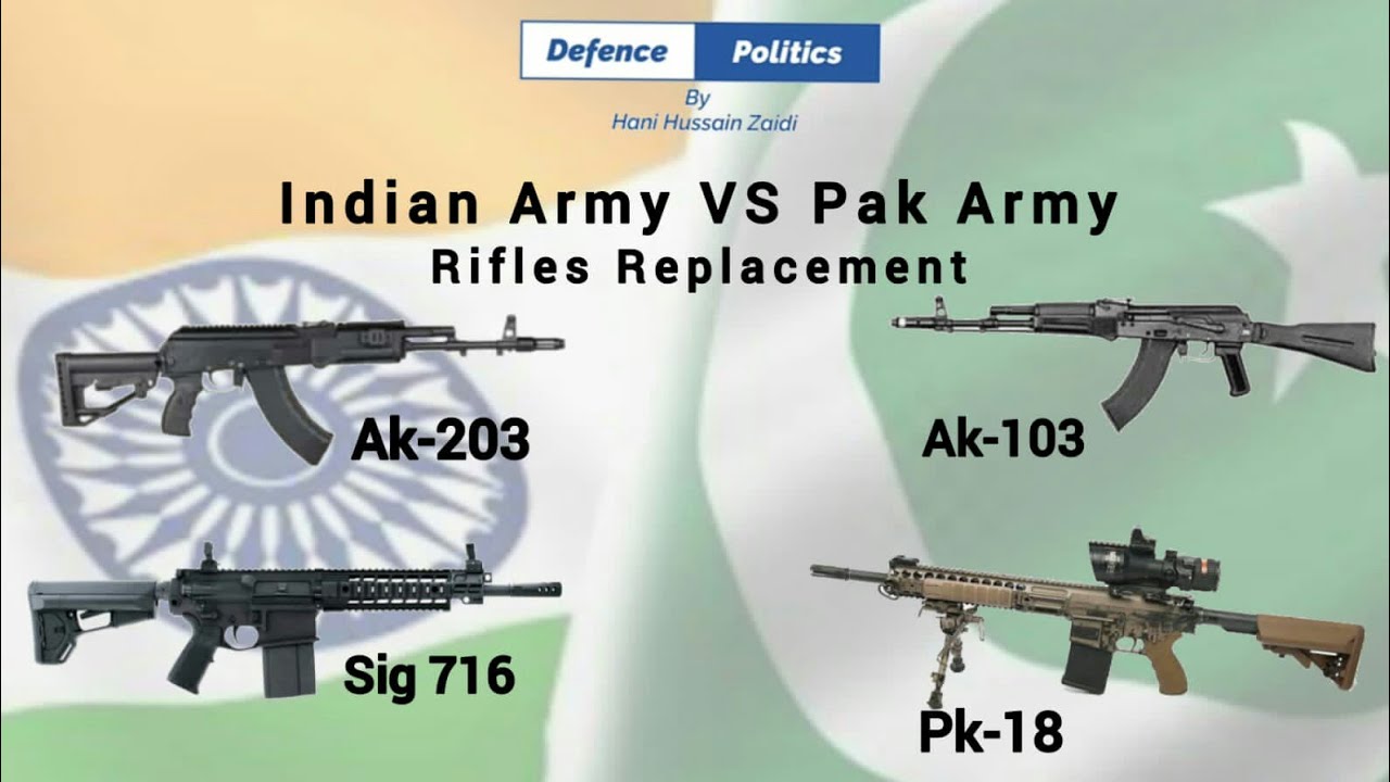 Pak Army rifle replacement program updates| New Indian rifles| Sig 716 ...