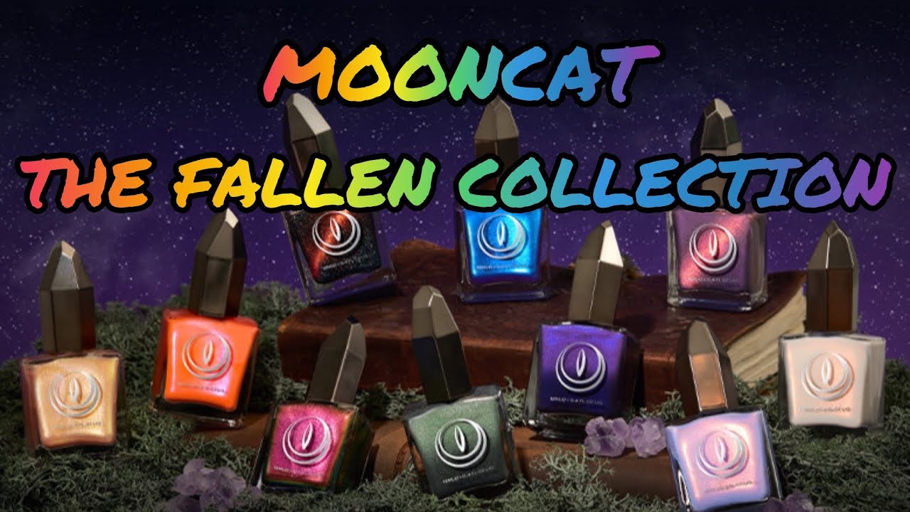 MOONCAT FALLEN COLLECTION: SWATCHES AND I DID IT AGAIN! #mooncat #nails ...