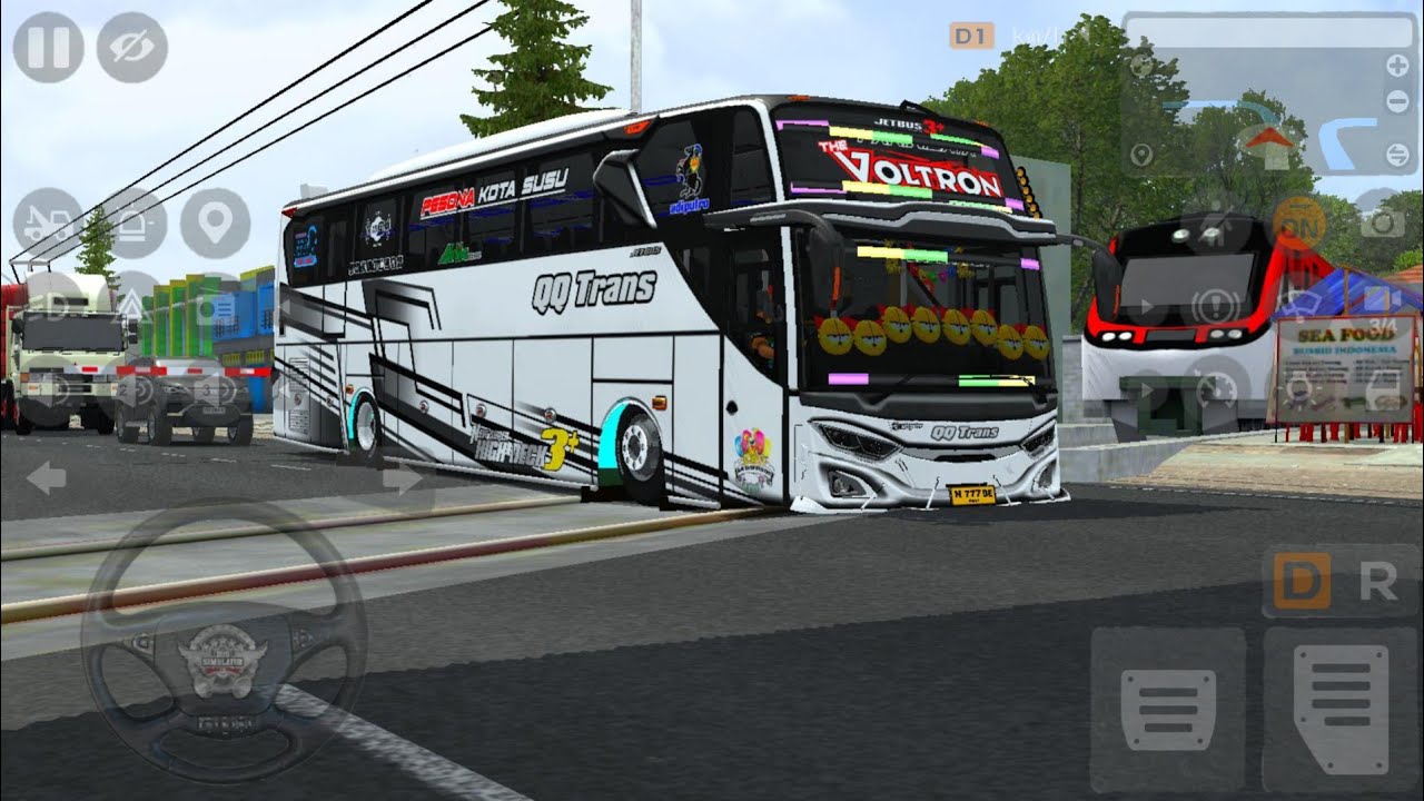 Bus Voltron Ceper Jb3 Dari QQ Trans Jurusan Surabaya Solo - YouTube