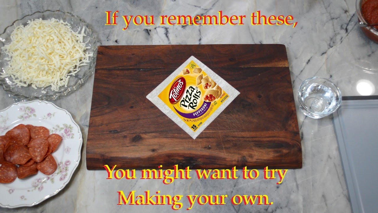 Rollin' Back to Childhood: Homemade Pizza Rolls: ASMR Edition - YouTube