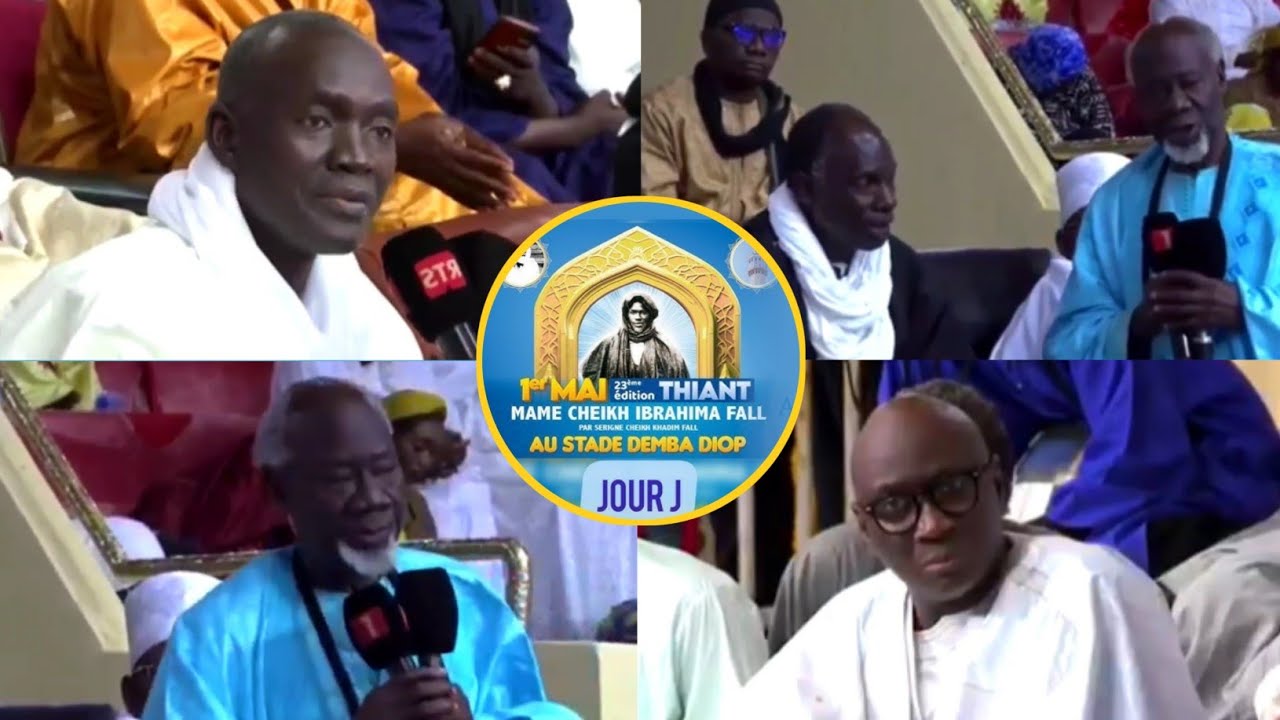 Discour délégation khalif général des baye fall thiant mame cheikh ...