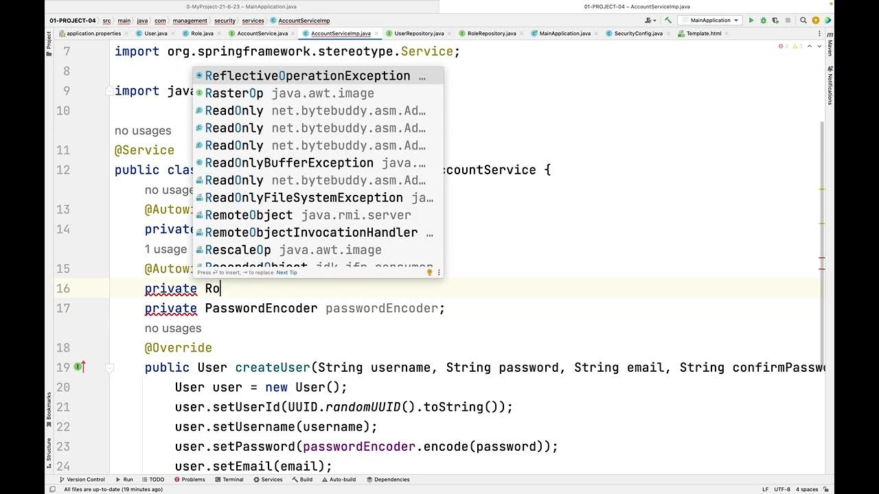 26 - SPRING BOOT 3 - ATELIER - SECURITY (Jdbc - createUser) - YouTube