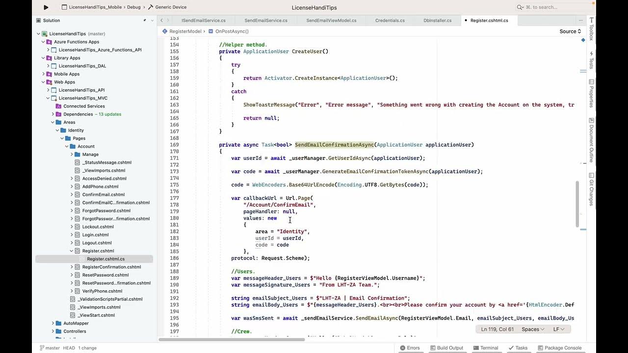 Learn part 1 of sending emails in Web, if you want to learn Programming for only R25. - YouTube
