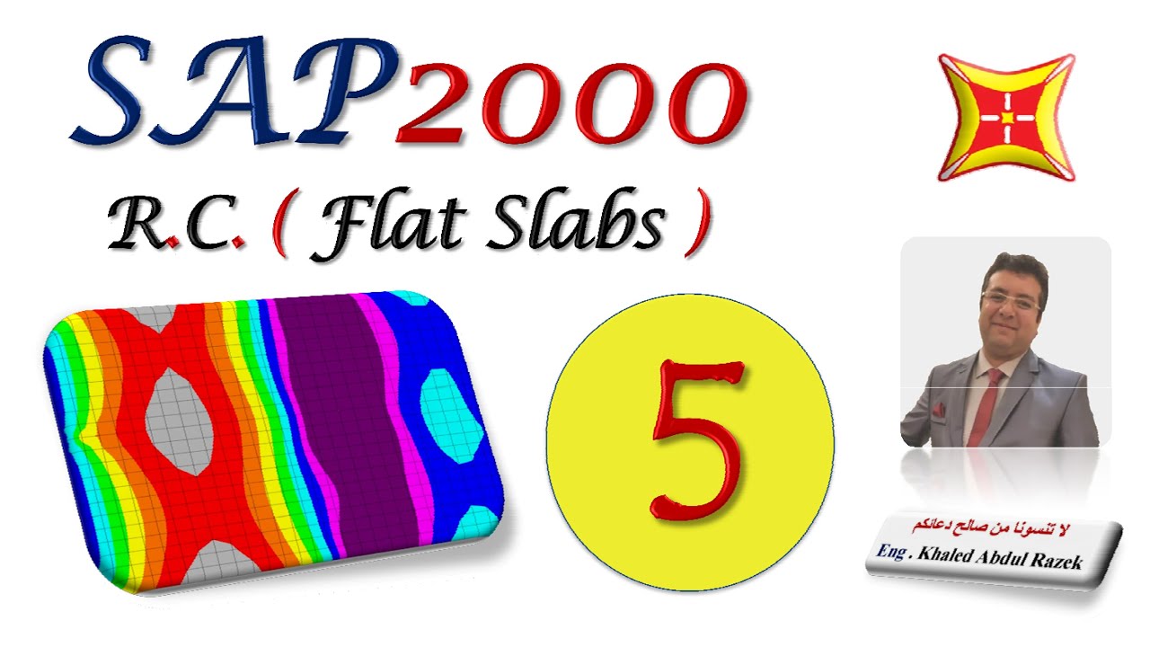 SAP2000 - R.C. Flat Slabs - YouTube