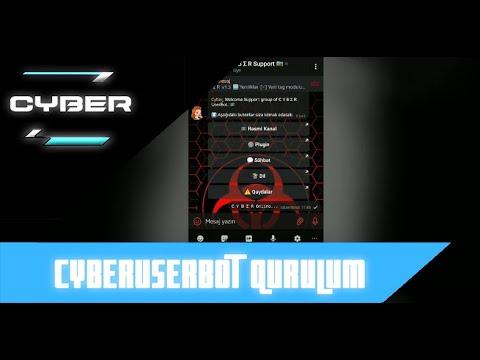 C Y B Ξ R UserBot Avtomatik Qurulum