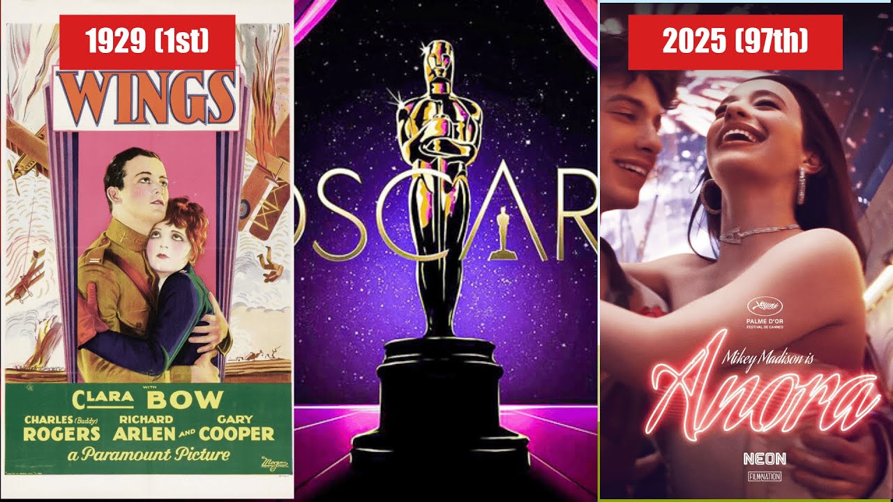 🔴 Oscar Best Picture Winners (1929-2025) | Full List of Academy Award ...