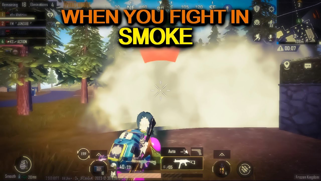 When I Fight In Smoke | Ks Action Gaming - YouTube