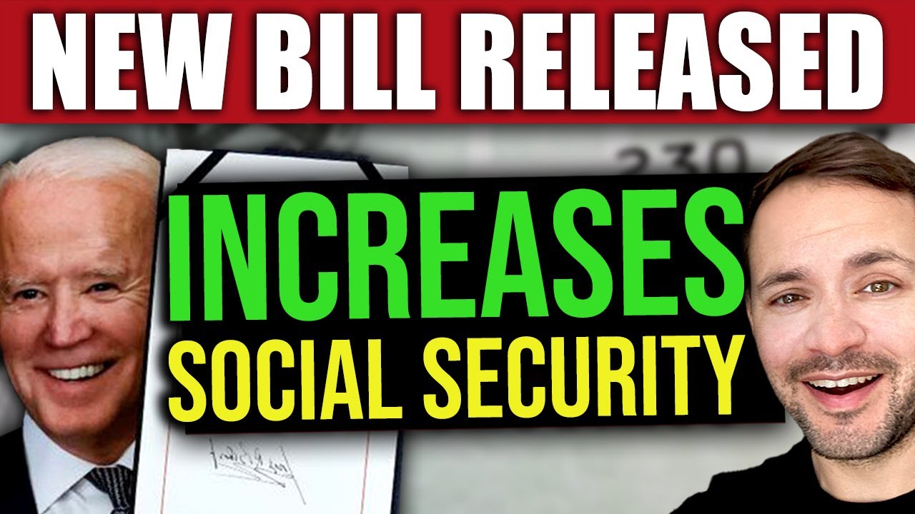 NEW BILL!! INCREASES to Social Security Benefits… SSI SSDI VA Low ...