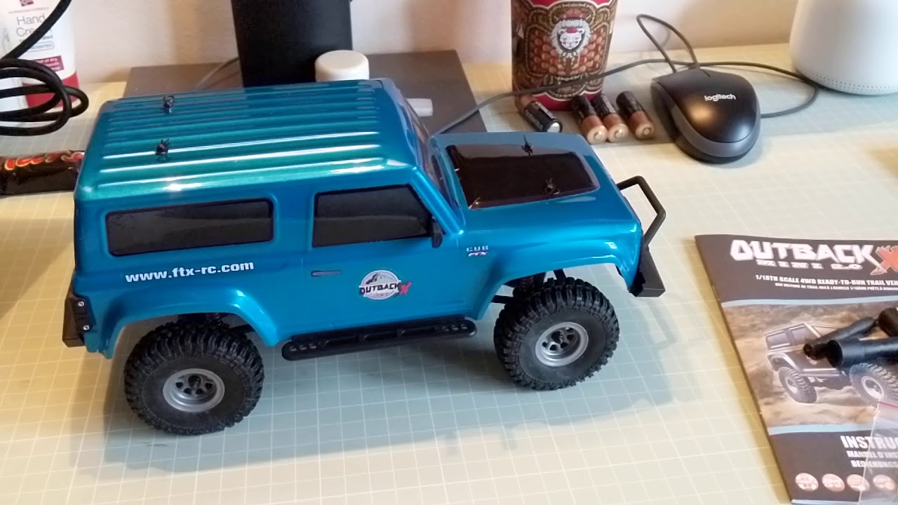 FTX Outback Mini X 2.0 - unboxing part 2 - YouTube