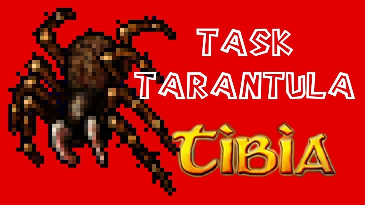 [Tibia] Task - Tarantulas & Boss Hire - YouTube