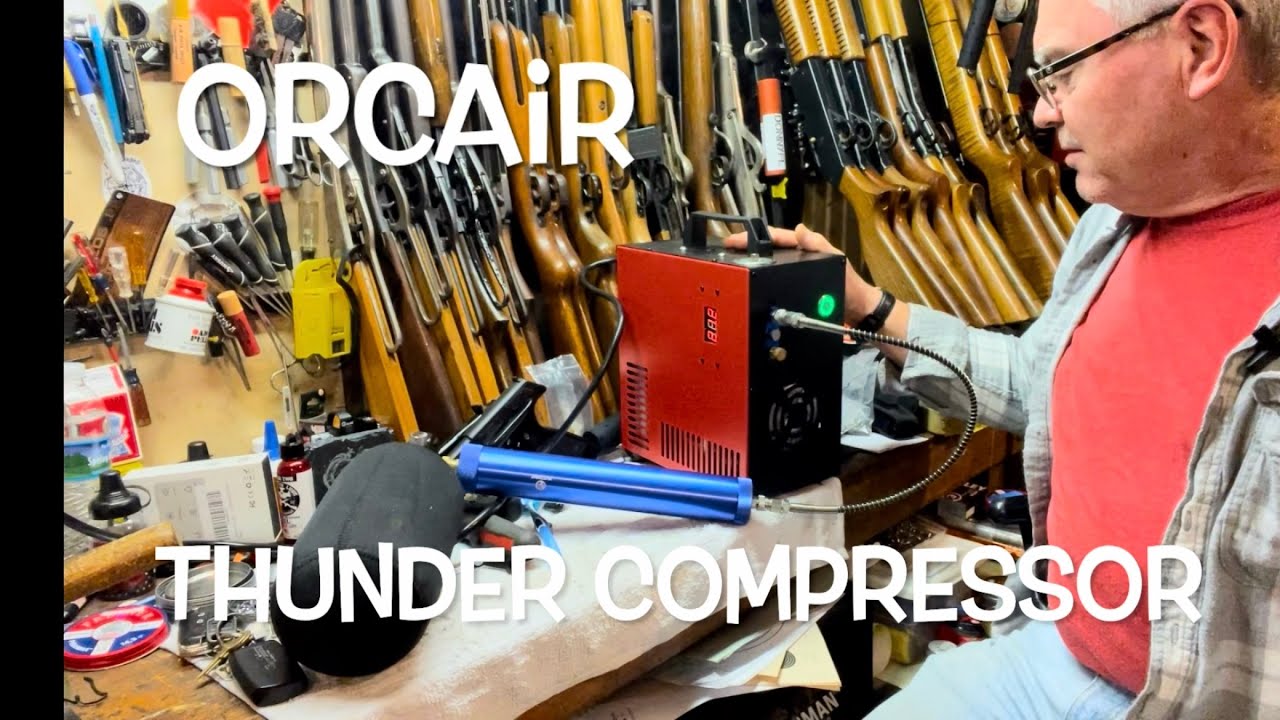 Orcair thunder compressor 4500 psi pcp compressor full review - YouTube